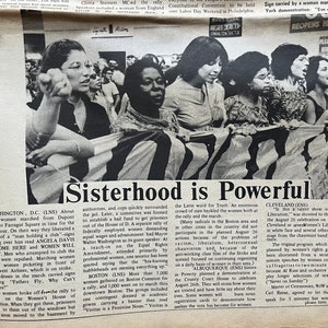 Vintage 1970s Feminist Newspaper, Everywoman 2nd Wave Feminism, LGBTR ...