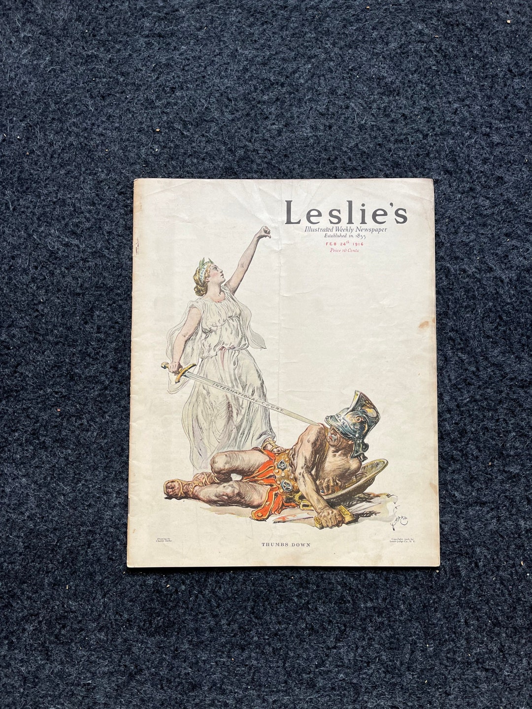 WWI Military Magazines Early WW1 Memorabilia, the Great War, US ...