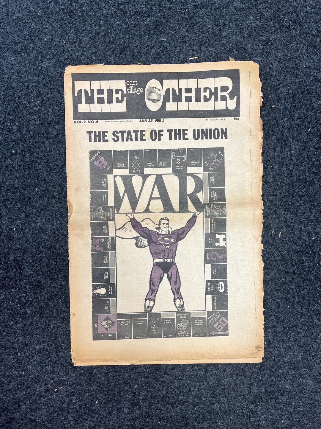 Vintage 'the Other' Newspaper: Anti-war, Black Panther Era - Etsy