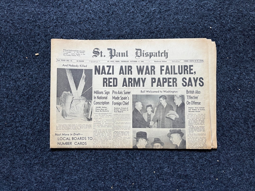 1940 Battle of Britain - Luftwaffe Bombing of London, Vintage WW2 Gifts ...