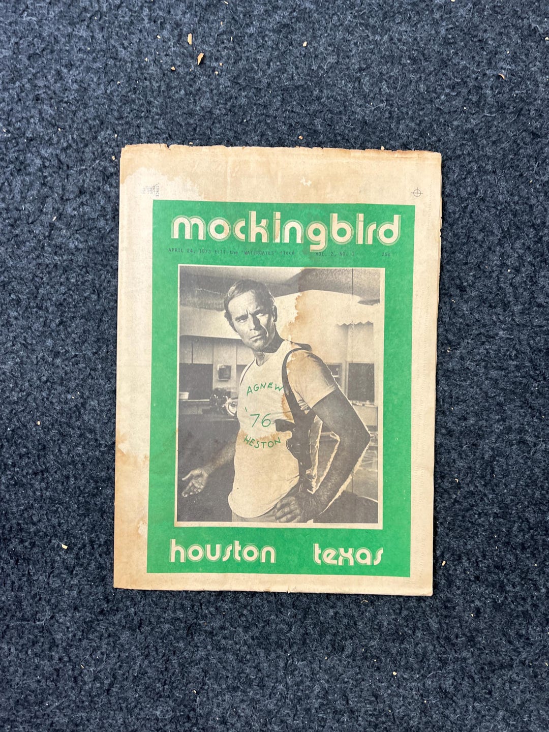 1970s Houston Texas Underground Newspaper: the Mockingbird - Etsy