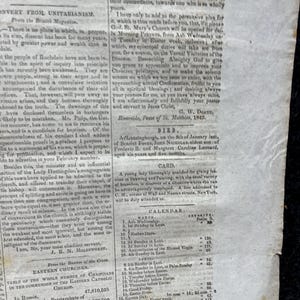 1840s Christian Religious Newspaper: Jesus Prayer, Protestant Decor - Etsy