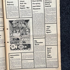 1969 San Francisco Leftist Newspaper Vintage Ephemera Gifts, Vintage ...