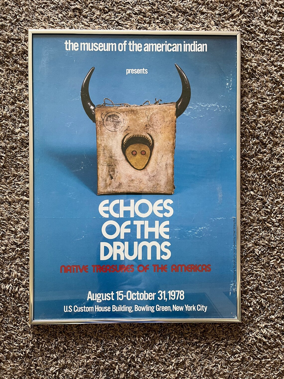 1977 Original Native American Poster Artwork New York City | Etsy