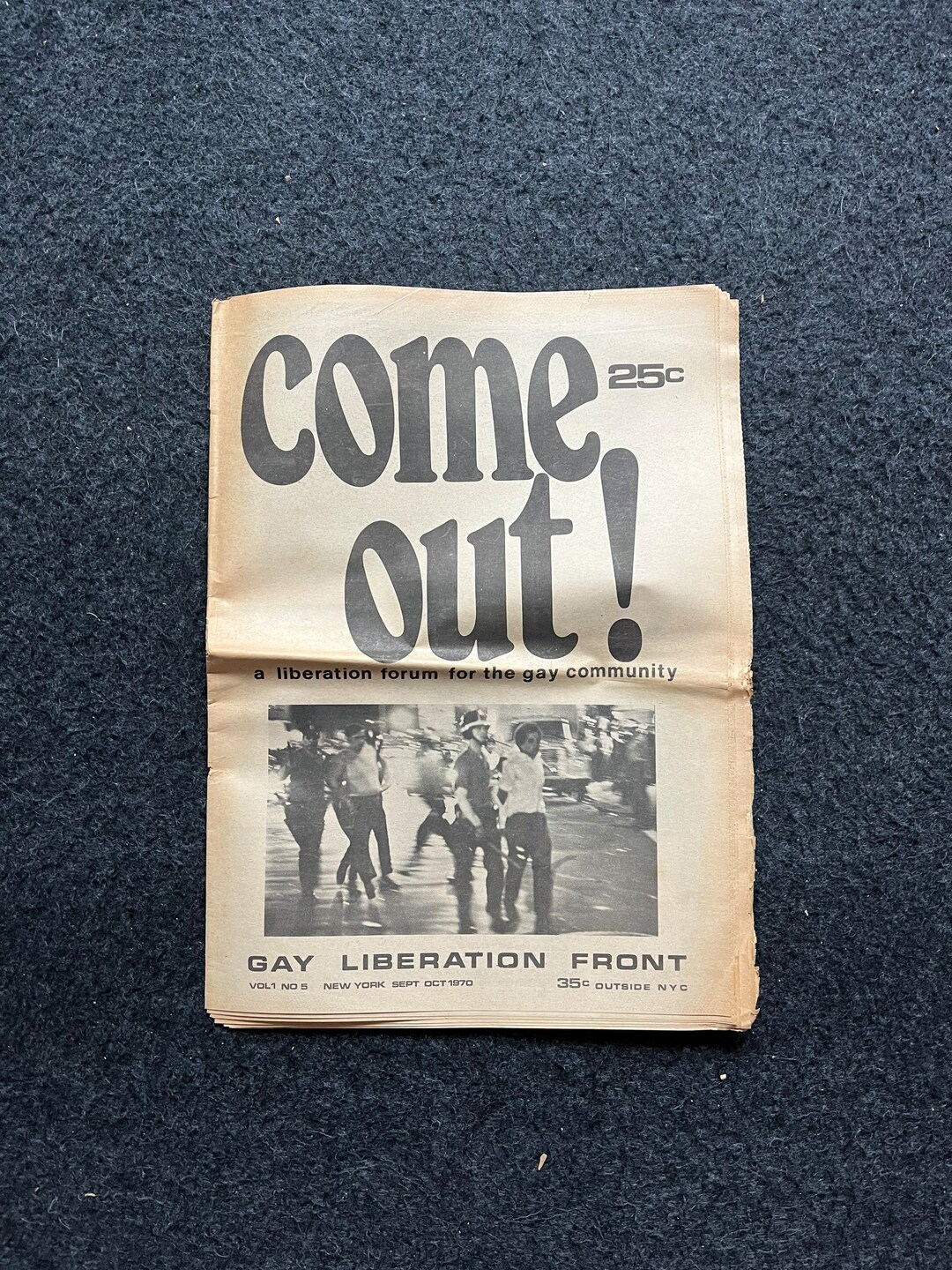 Vintage 1970s LGBT Newspaper LGBTQIA Memorabilia Queer Gifts - Etsy