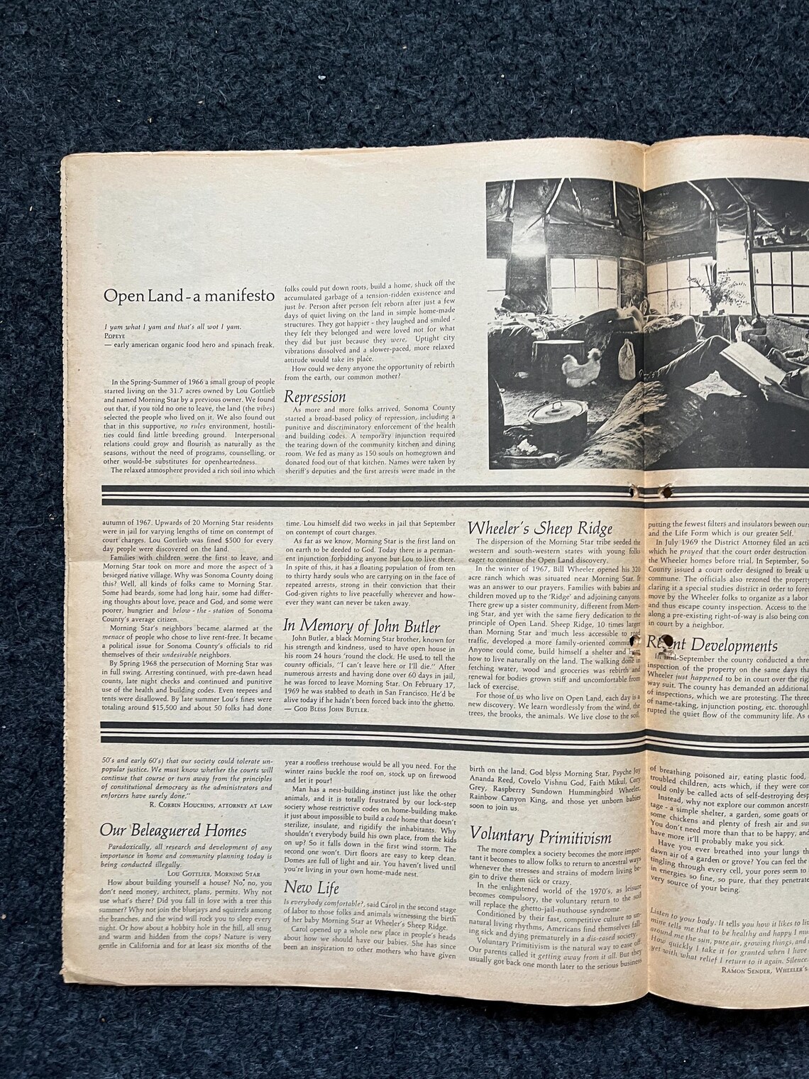 1969 Leftist Newspaper Vintage Ephemera Gifts, Vintage Zine, Good Times ...