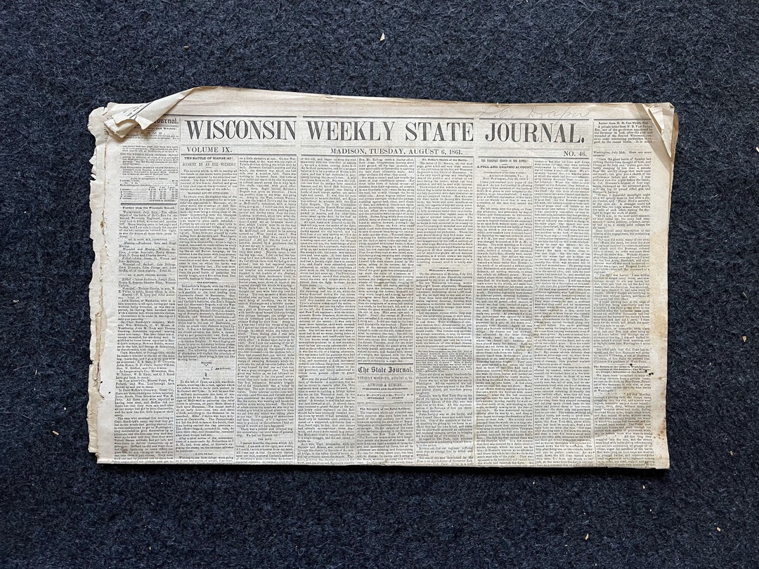 1861 First Civil War Battle, Battle of Bull Run Manassas, Civil War ...