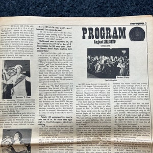 Vintage 1970s Feminist Newspaper, Everywoman 2nd Wave Feminism, LGBTR ...