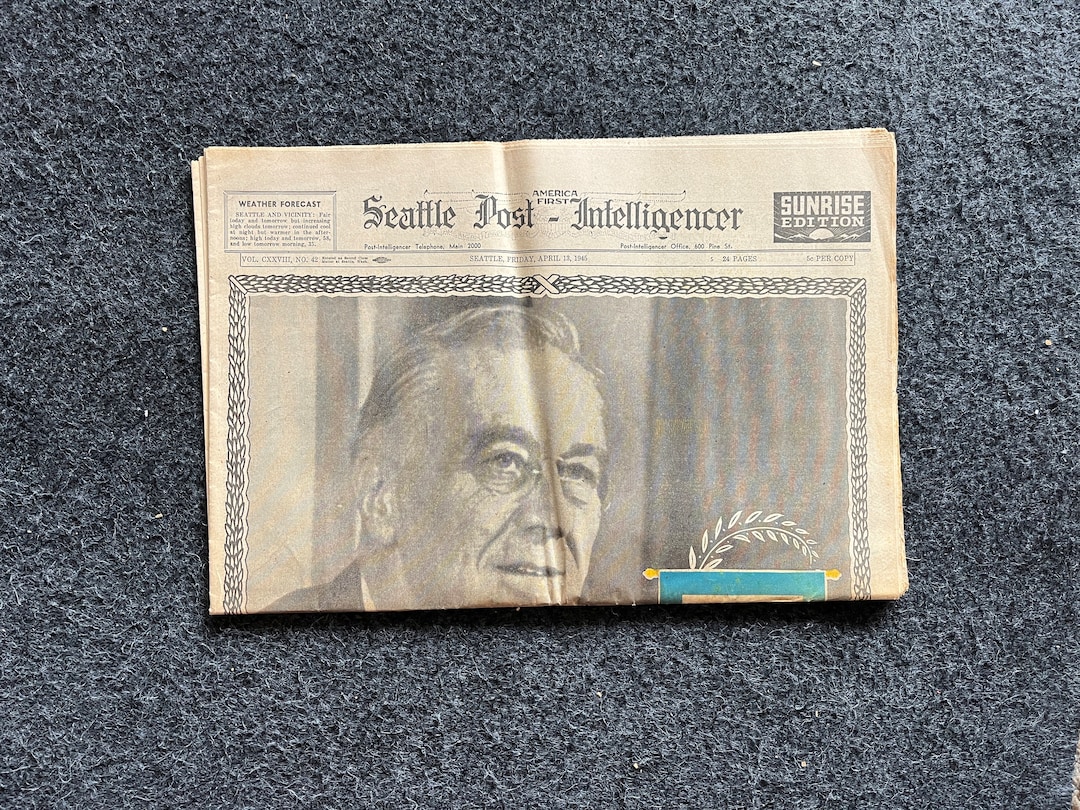 1945 WW2 FDR Death World War 2 History Death of President Roosevelt in ...