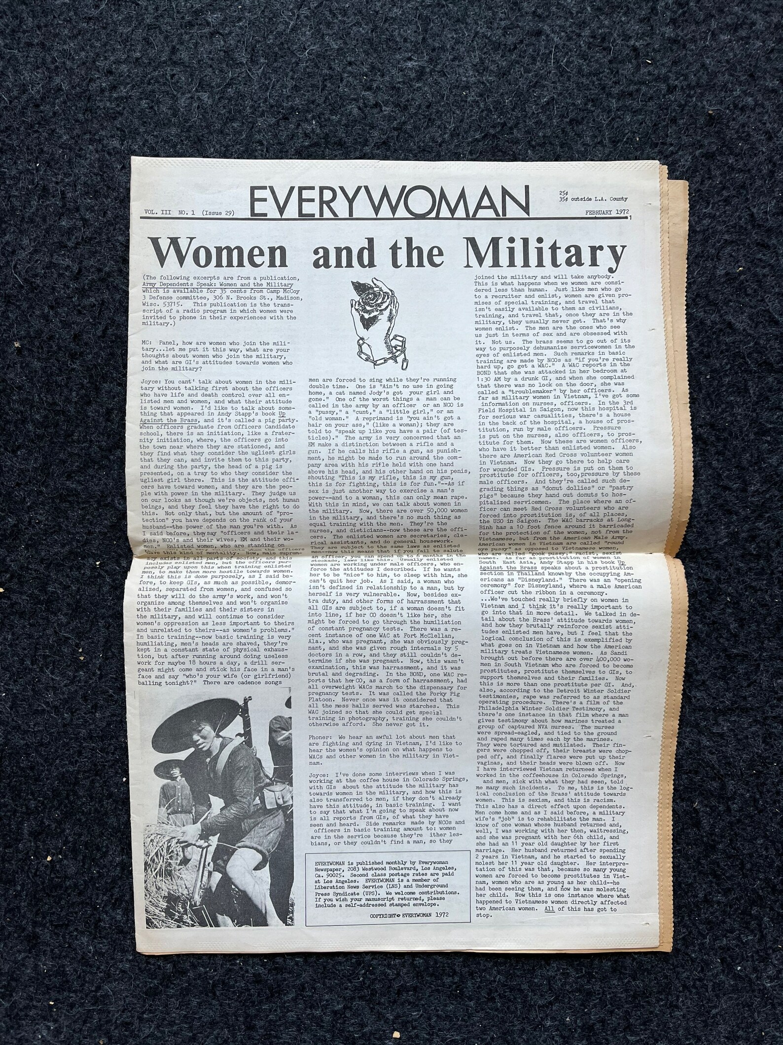 Vintage 1970s Feminist Newspaper Everywoman 2nd Wave - Etsy