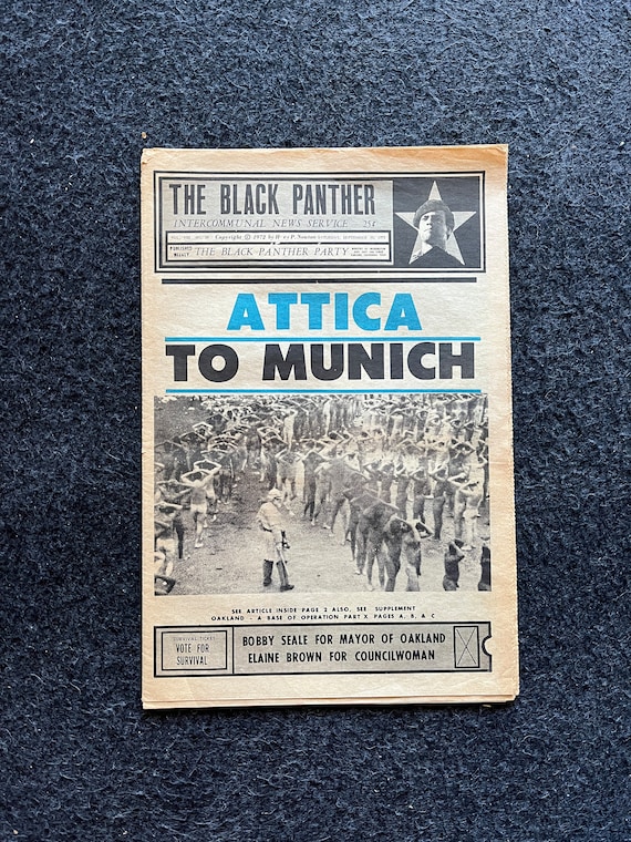 Attica Prison Riot Poster