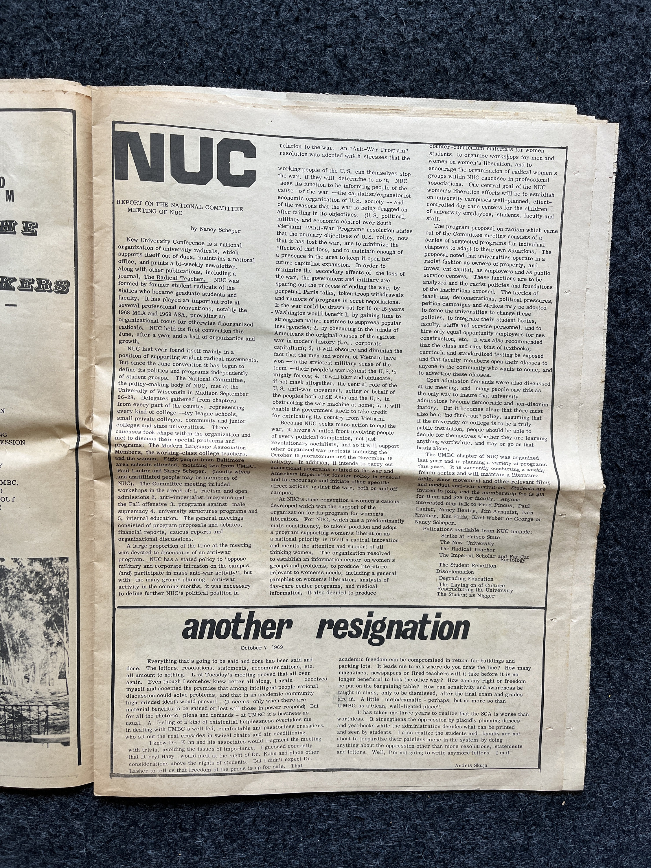 1970s Far Left Underground Newspaper, Black Panther Party, Vintage ...