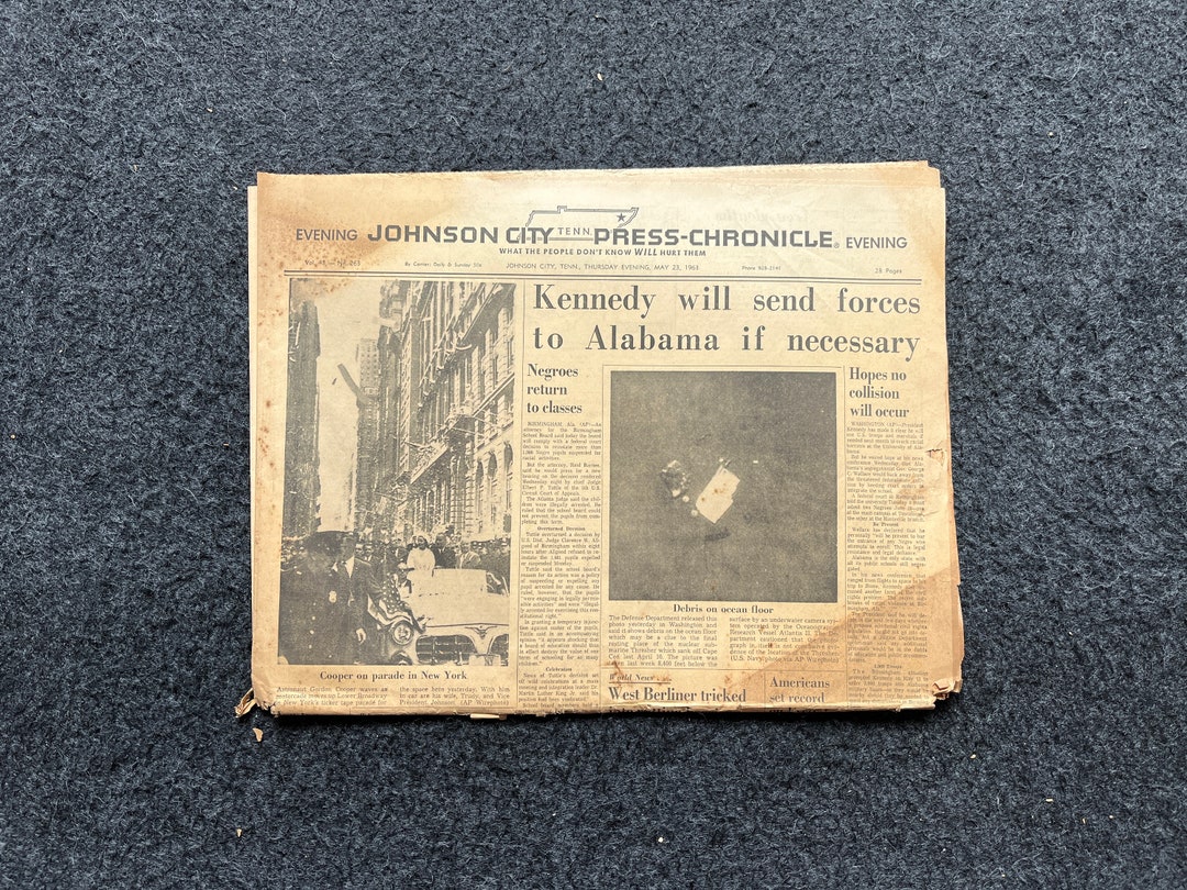 1963 JFK Send Troops to Alabama Birmingham Riots and Bus Marches, US ...