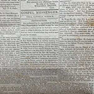 1840s Christian Religious Newspaper: Jesus Prayer, Protestant Decor - Etsy