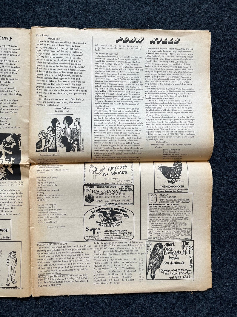 Vintage 1970s Feminist Newspaper, Everywoman 2nd Wave Feminism, LGBTI ...