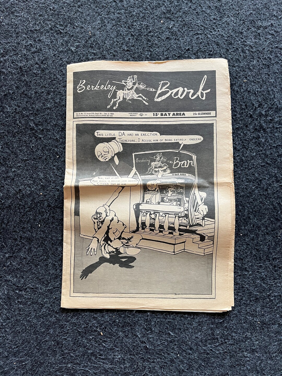 1970s Berkeley Barb Newspaper: Black Panther Party, Counterculture ...