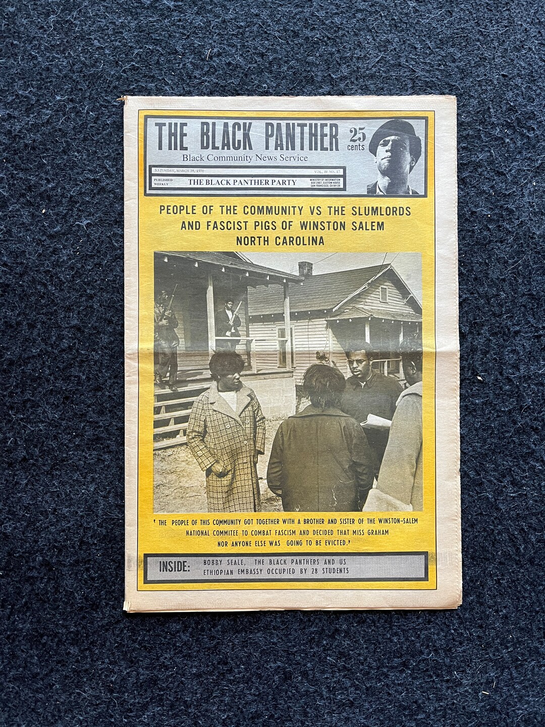 1970 Affordable Housing Black Panther Political Party, Black Excellence ...