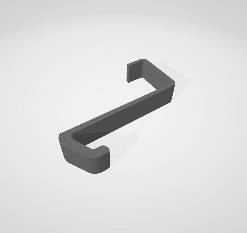 Door Hanger Hook STL File for 3D Printing – No-damage Over-the-door ...