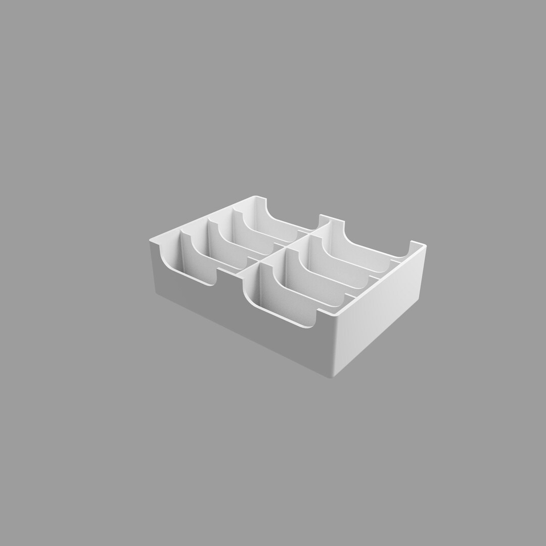 STL File for Larger, 2x4 Compartments 3D Printed Kitchen Ingredient ...