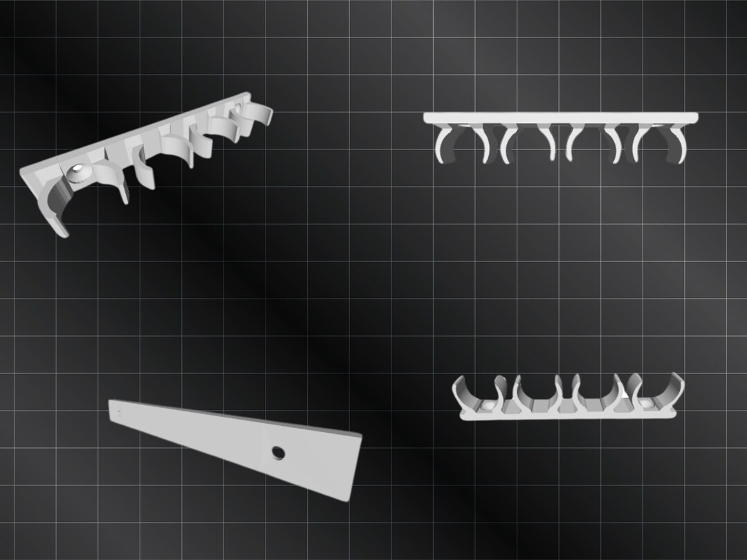 Clipper Lighters Stand DIY - STL Print File - 3D Printed Display Holder for Clipper Lighters, 4 ...