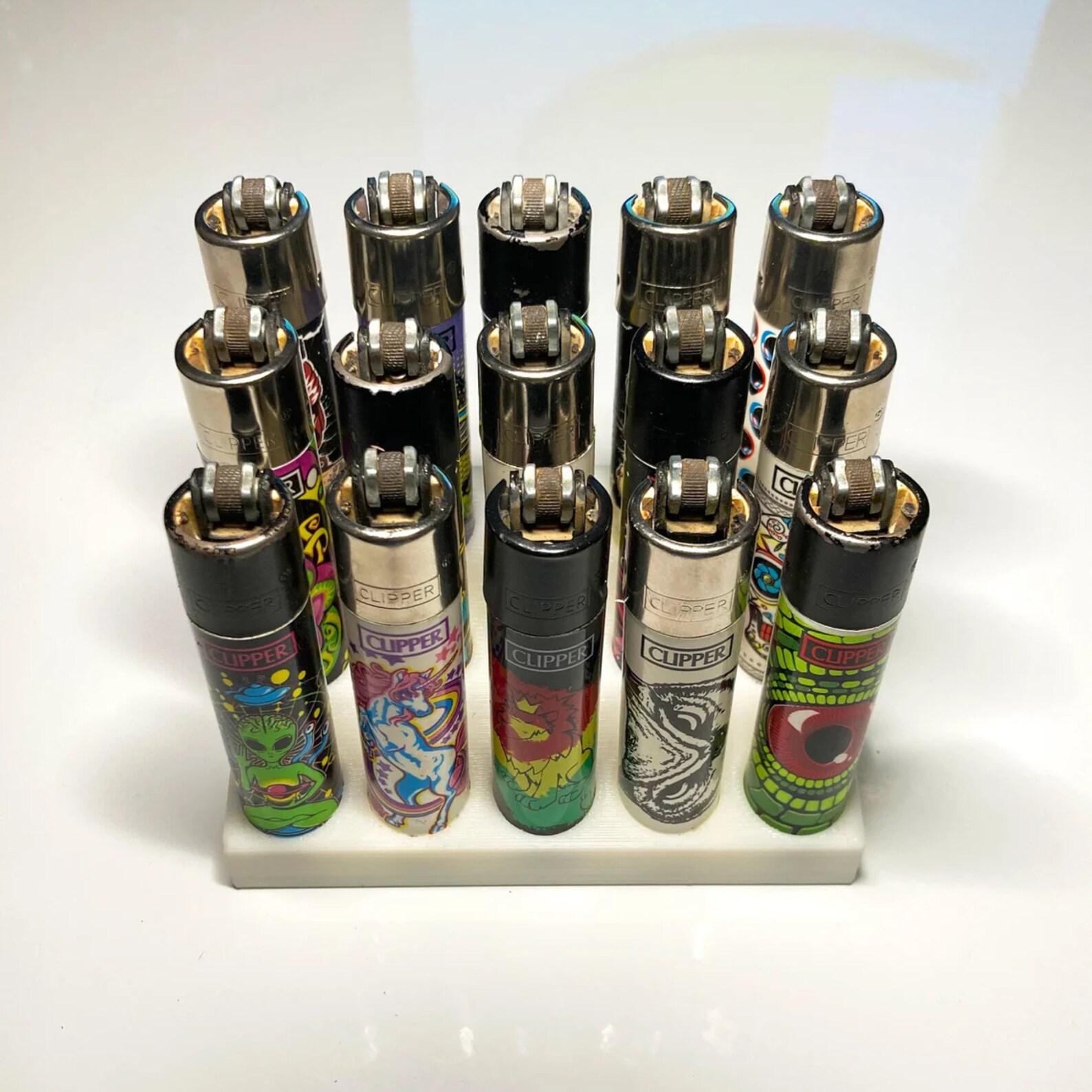 3D Print Clipper Lighter Collection Stand to Organize and Display ...