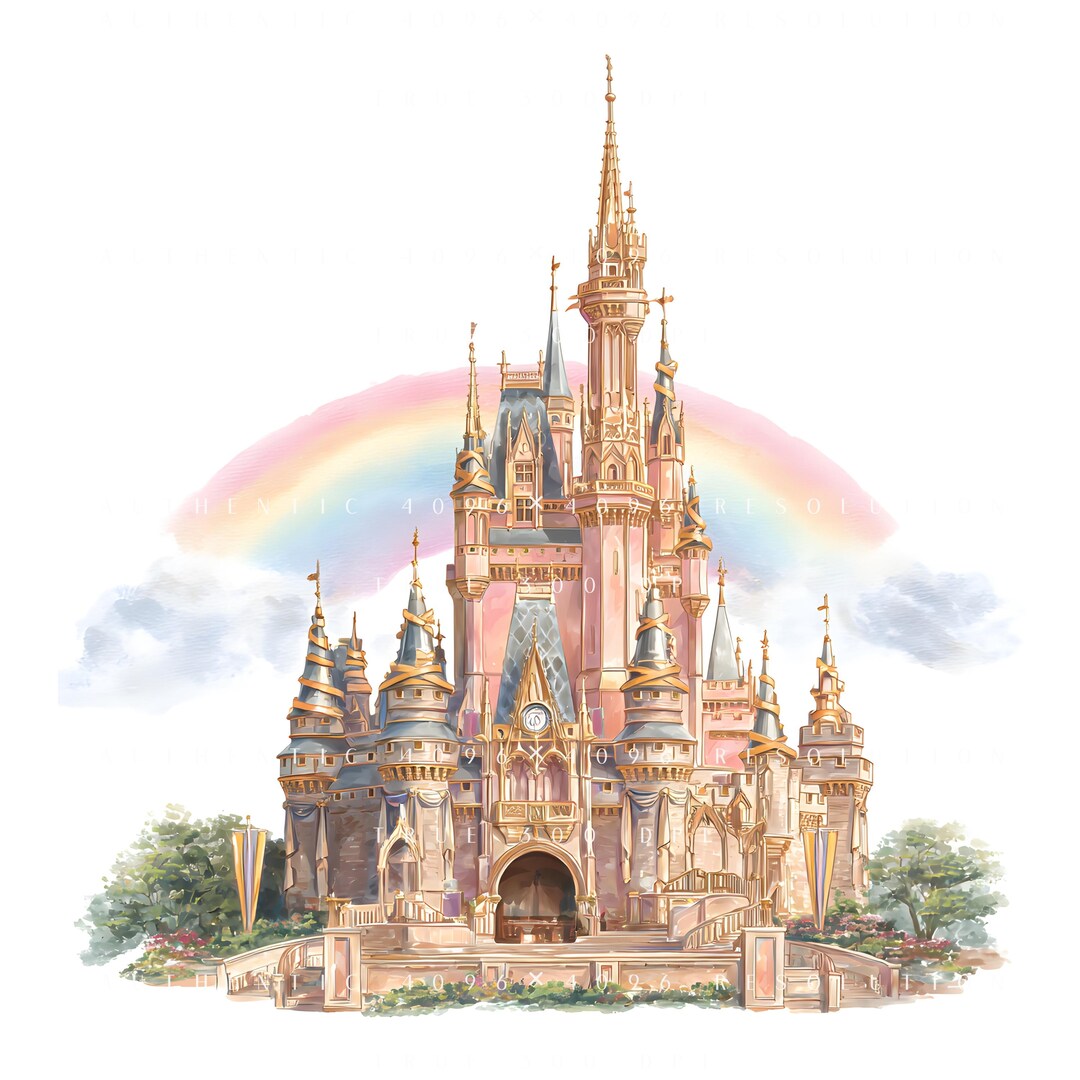20 Storybook Palace Clipart, Princess Castle Artwork, Whimsical Kingdom ...