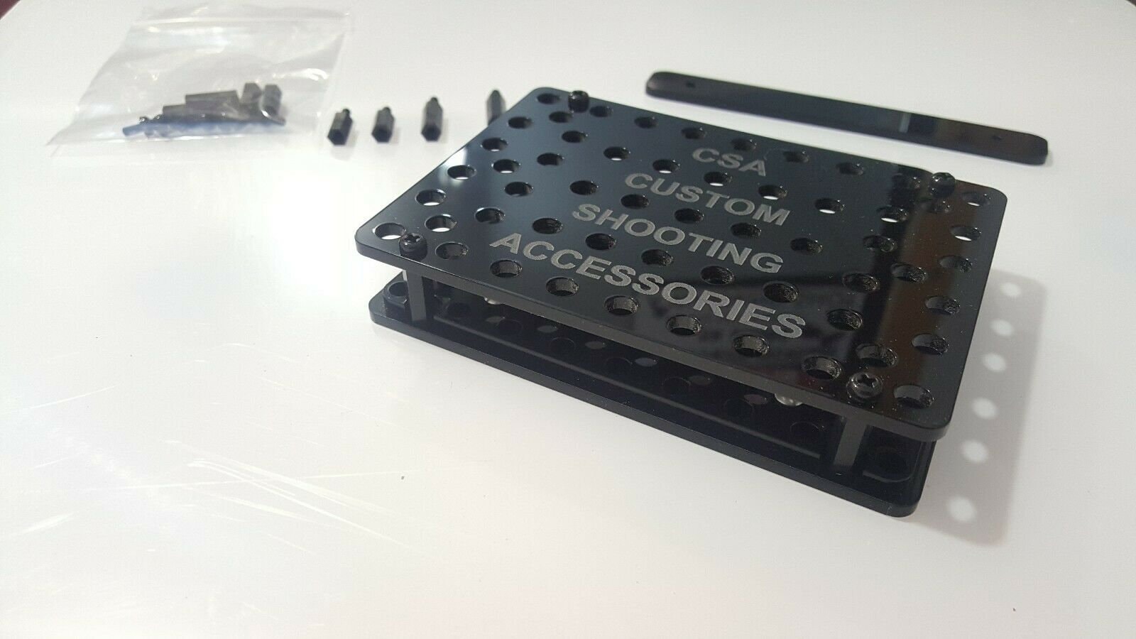 Custom .22LR Long Rifle Ammo Block Stand Holder Competition X55 Rounds ...