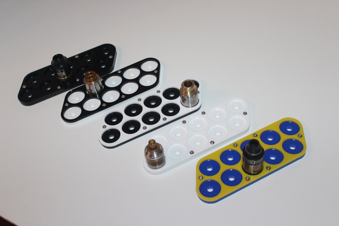 Vape Stand Organiser for 10x Tank Atty RDA RTA RDTA Dripper Mod ...