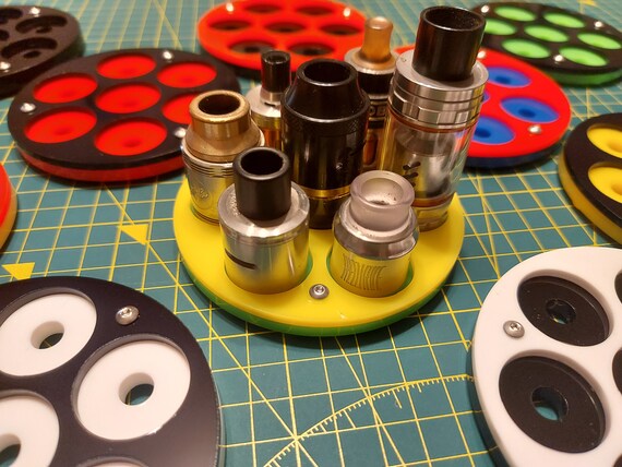 Rda Stand Custom Made Wood Stand. RDA Stand By The Vape Stand Man.