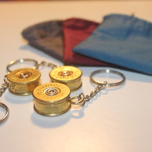 Personalised Shotgun Brass Cartridge Key Ring Chain Keyring Keychain ...