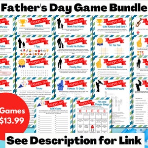 Fathers Day Mad Libs Game | Fathers Day Game | Kids Game | Fathers Day ...