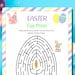 Easter Egg Maze Game | Kids Maze Game | Printable Easter Games | Family ...