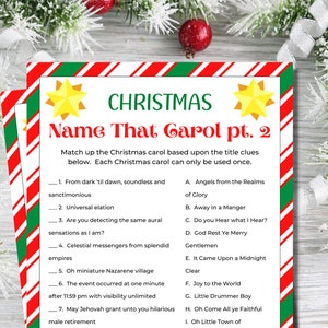 Name That Christmas Carol Game | Christmas Song Game | Christmas Games ...