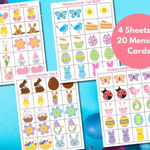Easter Memory Game | Easter Matching Game | Easter Classroom Games ...