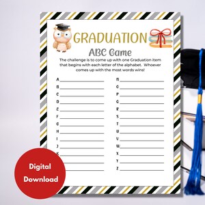 Graduation ABC Game | A-Z Race Game | Graduation Alphabet Game | 2024 ...