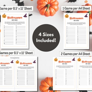 Halloween ABC Game | A-Z Race Game | Halloween Alphabet Game ...