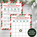 Christmas Find the Guest Bingo | Ice Breaker Game | Mix & Mingle Game ...