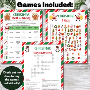 Christmas Games Bundle | Christmas Activities | Christmas Games ...