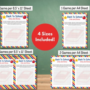 Back to School Dots and Boxes | Kids Game | Back to School Games ...