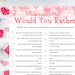 Valentines Day Would You Rather, Valentines Day This or That ...