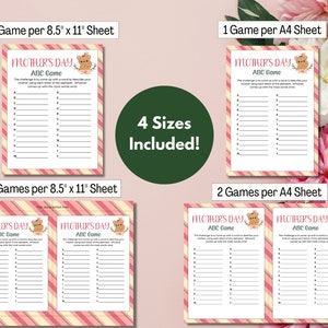 Mothers Day ABC Game | A-Z Race Game | Mothers Day Alphabet Game ...