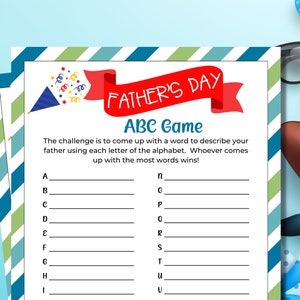 Fathers Day ABC Game | A-Z Race Game | Fathers Day Alphabet Game ...