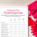 Valentines Day Scattergories Game, Valentines Day Word Game, Valentines ...