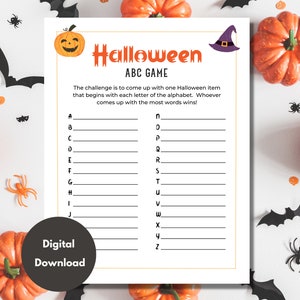 Halloween ABC Game | A-Z Race Game | Halloween Alphabet Game ...