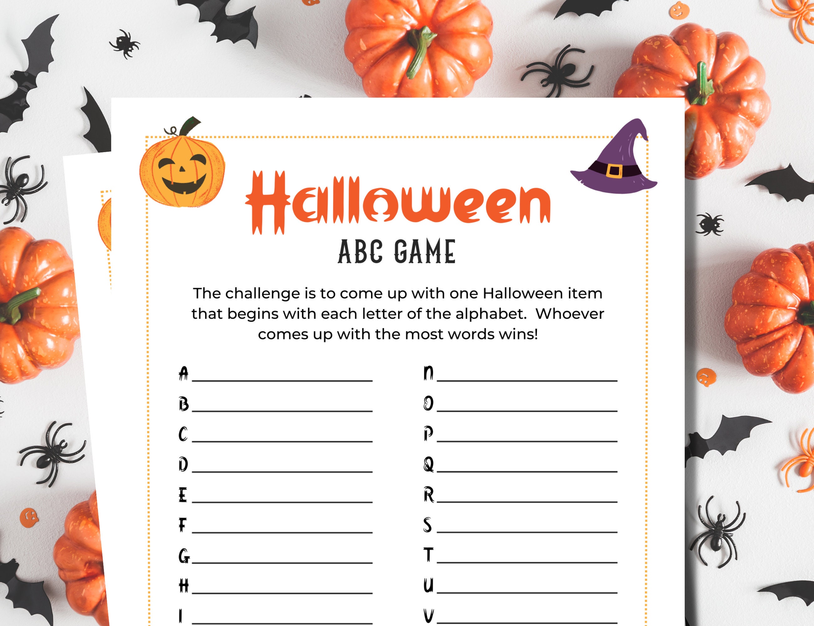 Halloween ABC Game | A-Z Race Game | Halloween Alphabet Game ...