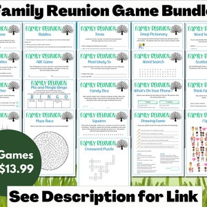 Family Reunion Emoji Pictionary | Family Reunion Emoji Game | Family ...