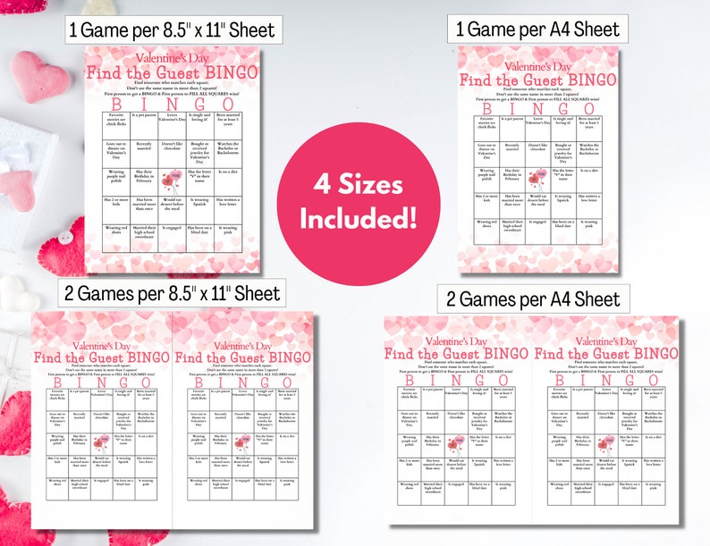 Valentines Day Games Bundle, Valentines Day Activities, Valentines Day ...