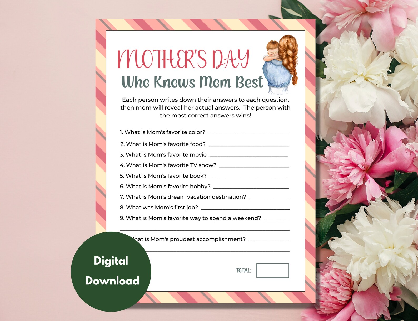 Who Knows Mom Best | Mothers Day Games | Kids Games | Mothers Day ...