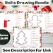 Roll a Gingerbread Man, Christmas Drawing Game, Dice Game, Christmas ...