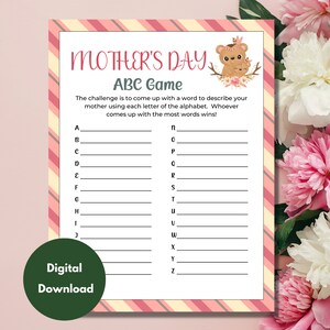 Mothers Day ABC Game | A-Z Race Game | Mothers Day Alphabet Game ...
